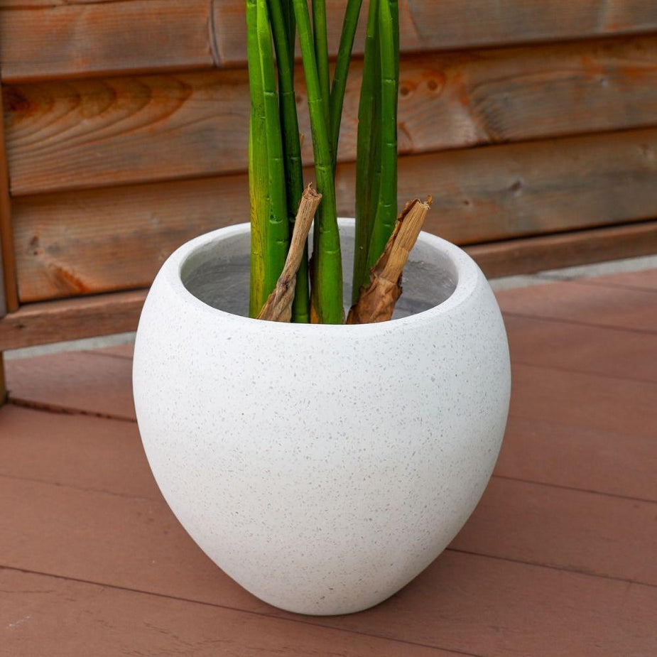 Merida Round Cement Planter - Multiple Sizes – artiplanto
