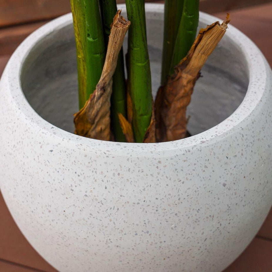 Merida Round Cement Planter - Multiple Sizes – artiplanto