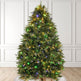 Artiplanto Oscar Most Realistic Artificial Fir Pre-Lit Christmas Tree 7 ...