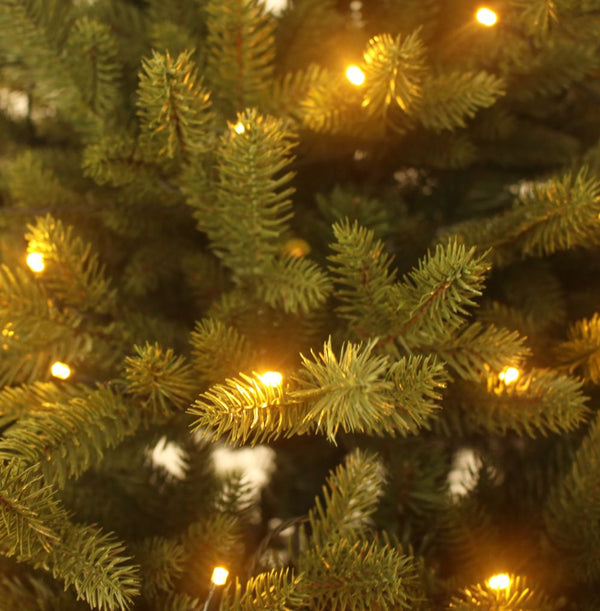 Artiplanto Oscar Most Realistic Artificial Fir Pre-Lit Christmas Tree 7 ...
