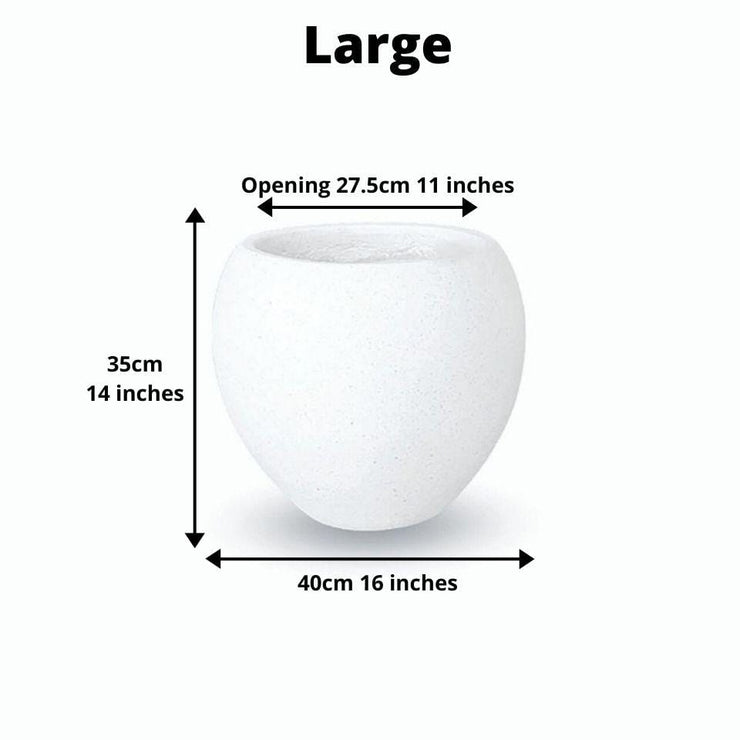 Merida Round Cement Planter - Multiple Sizes – artiplanto